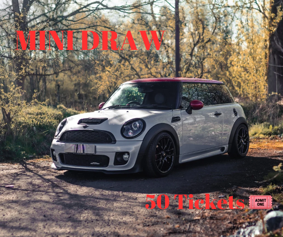 MINI DRAW **** WIN 50 TICKETS ON THE MINI COOPER – Clyde Competitions